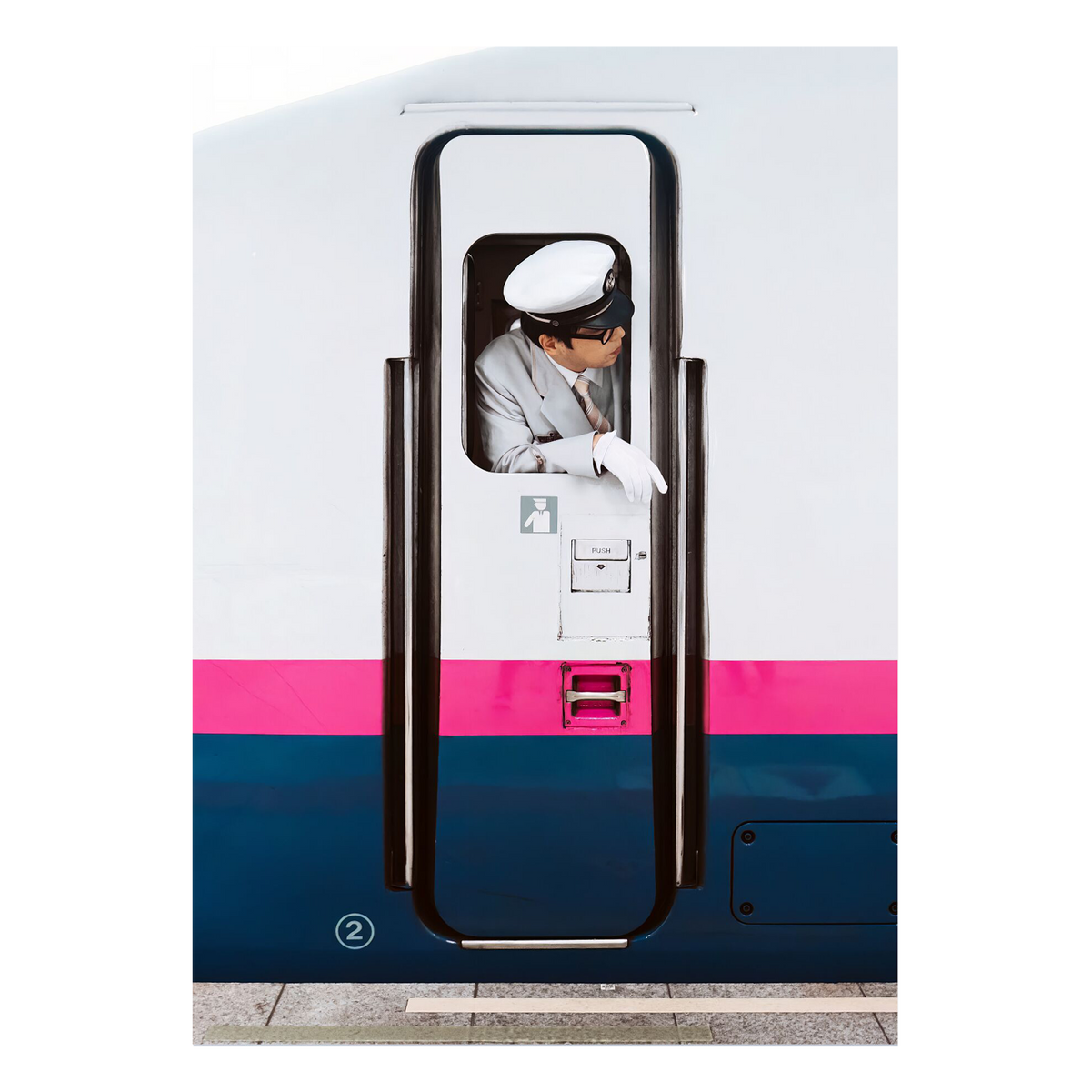 Japan Railways (White) – AccidentallyWesAnderson